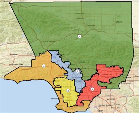 Maps Maps And More Maps Lausd La County Ca State Legislature And Us