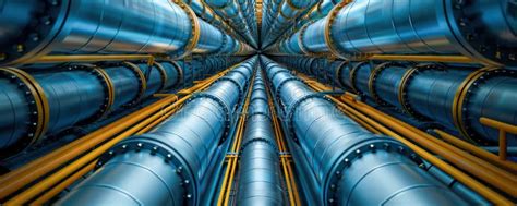 Industrial Piping Network A Symphony Of Precision Engineering And Construction Interlocking