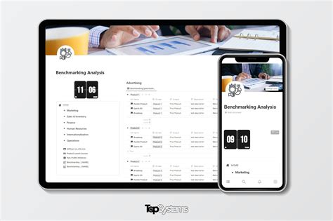 Benchmarking Analysis Notion Template TopSystems Io