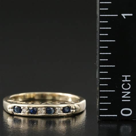 10k Sapphire And Diamond I Love You Ring Ebth