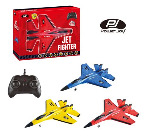 Power Joy - Rc Jet Fighter 2.4G Bpc- Babystore.ae