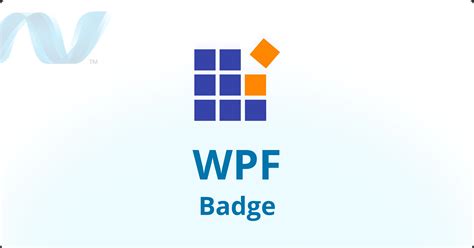 wpf badge control syncfusion