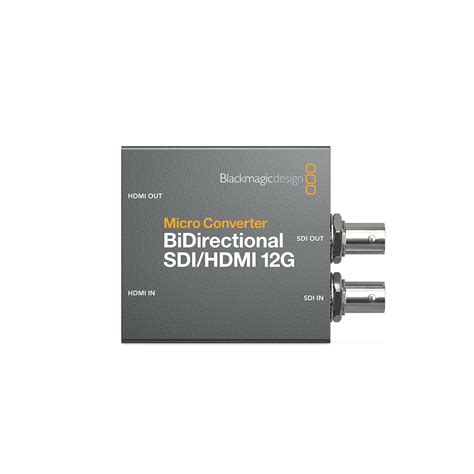 Blackmagic Design Micro Converter BiDirectional SDI/HDMI 12G with Powe