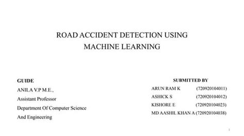 Crime Prediction And Analysis Using Machine Learning Pptx
