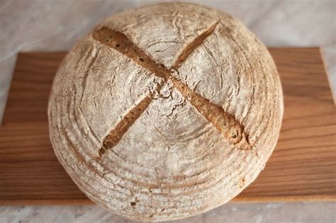 Рецепт домашнего пшенично ржаного хлеба Ингредиенты 400г Пшеничной хлебопекарной муки 100г