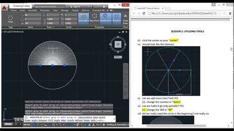 4 Polar Array Youtube
