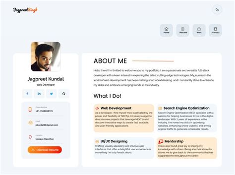 jagpreet singh on linkedin portfoliowebsite nextjs figmadesign