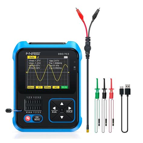 Mini Osciloscópio Digital Fnirsi Dso Tc3 Portátil