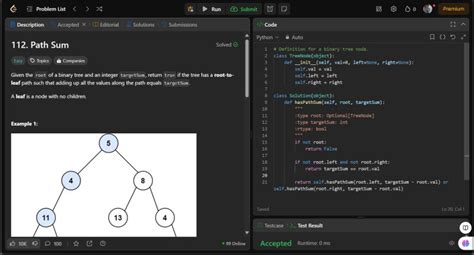 Pushpendra Singh On Linkedin Dsachallenge Pythonfordsa Pathsum