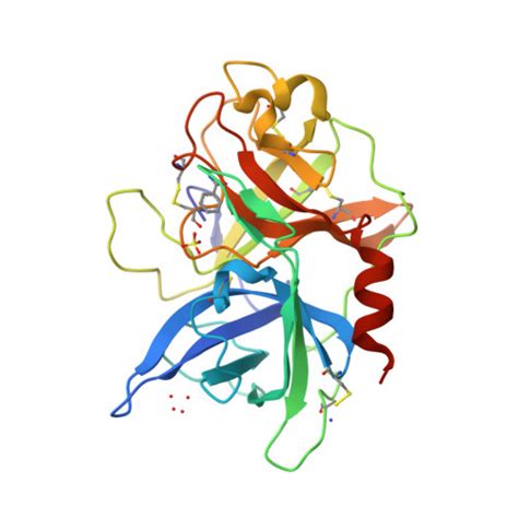Rcsb Pdb 1f5k Urokinase Plasminogen Activator B Chain Benzamidine Complex
