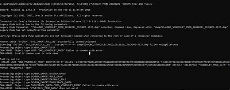 Oracle Database How Can I Import Or Open A Dmp File Stack Overflow
