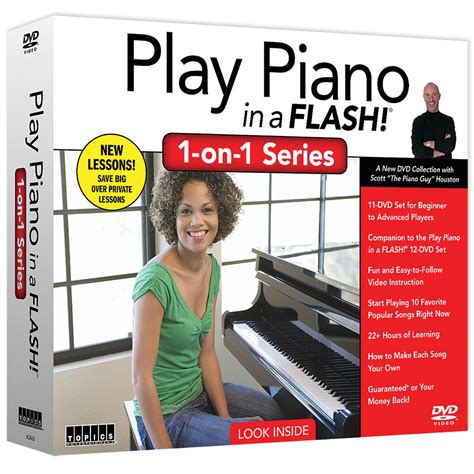 Play Piano In A Flash 1 On 1 Series 11 Dvd Set Scott