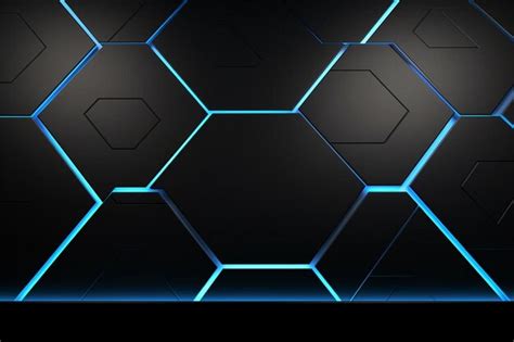 Technology Geometric Background And Copy Space Premium Ai Generated Image