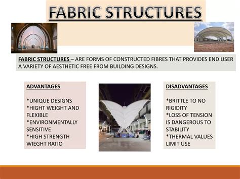 Tensile Structure Architectural Construction Pptx Physics Science