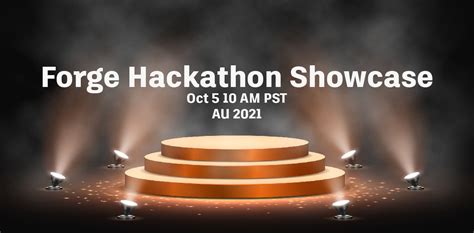 Save The Date Forge Hackathon Showcase Autodesk Platform Services