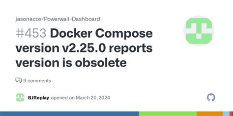 เพงเหนวา version is obsolete ใน Docker compose แลว