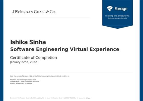 Ishika Sinha On Linkedin Internship Jpmorgan Experience Linkdin