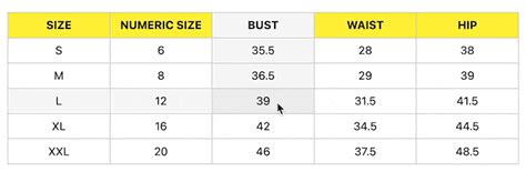 How To Customize The Size Chart Table Style Help Center