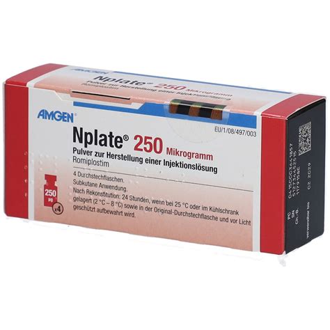 Nplate® 250 Mikrogramm 4 St Mit Dem E Rezept Kaufen Shop Apotheke
