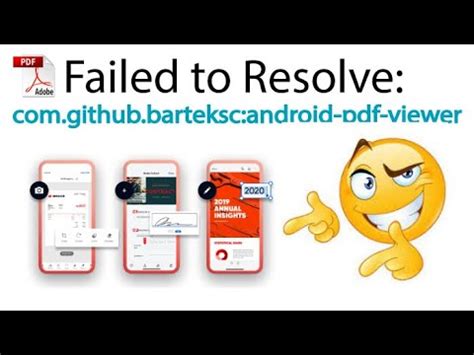 PdfViewer Failed To Resolve Com Github Barteksc Android Pdf Viewer Problem Solved YouTube
