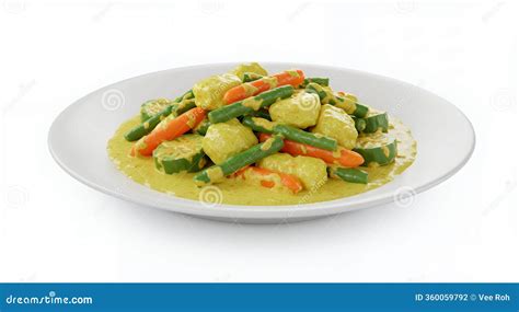 Chicken Opor Indonesian Food Illustration Vector 269555270