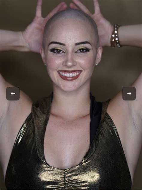 Pin By Kris On Baldie Bald Head Women Shaved Head Women Bald Women