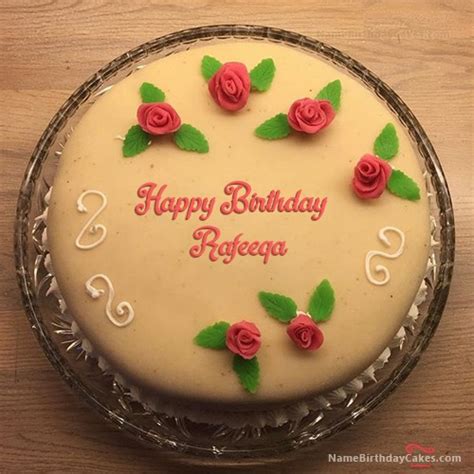 Happy Birthday Rafeeqa Cakes Cards Wishes