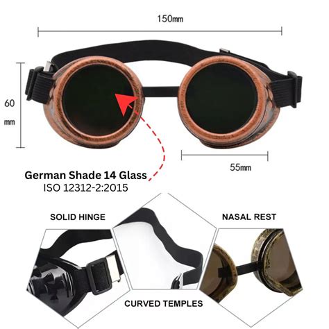 Solar Eclipse Glasses Shade 14 Goggles Ce Lens Certified Safe Solar