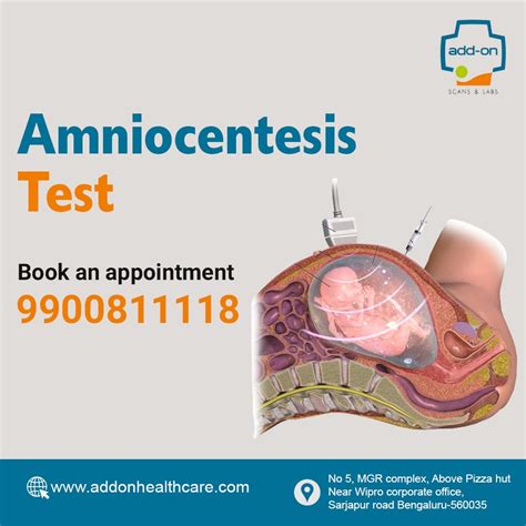 Amniocentesis Test Cost In Bangalore By Addonhealthcare Jan 2024
