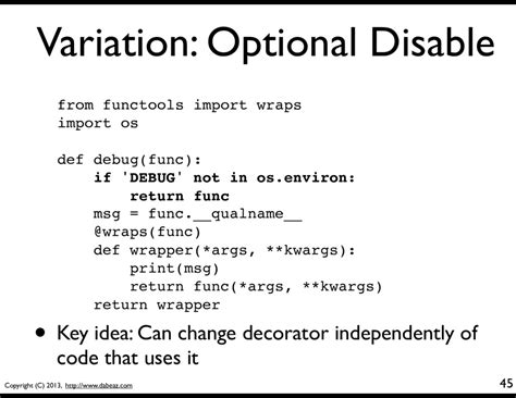 Python 3 Metaprogramming Speaker Deck