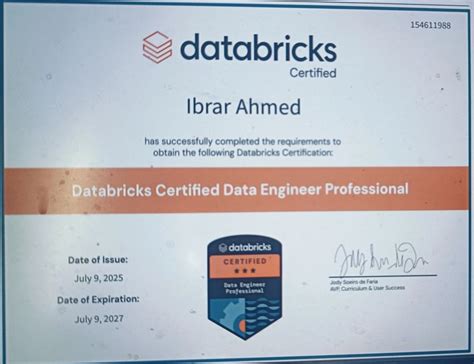 Databricks Dataengineering Apachespark Deltalake Bigdata Lakehouse Certification