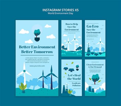 Free Psd World Environment Day Template Design