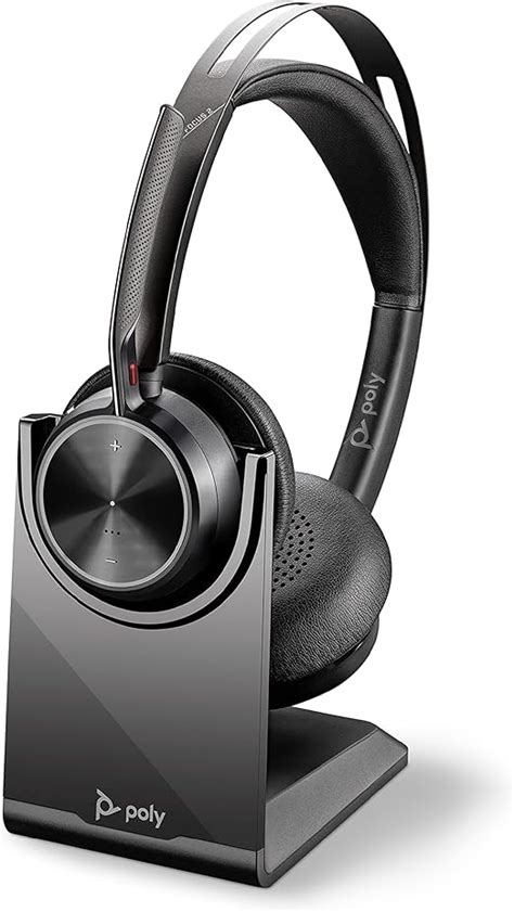 Poly Voyager Focus 2 Uc Usb A Headset With Stand Plantronics