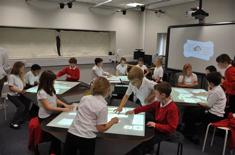 Multi Touch Tables For The Future Classroom Clever Touch Board