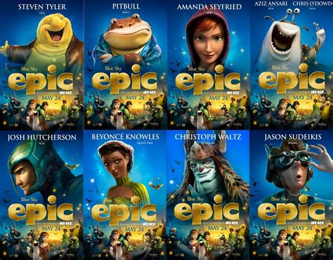 Epic Animated Movie Characters
