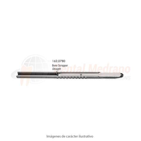 Raspador De Hueso Recto Dental Medrano
