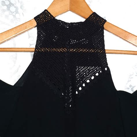 Alc Tops New Alc Rora Cold Shoulder Top Black Nwt Poshmark