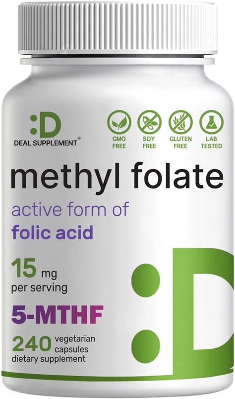 L Methylfolate 15mg Capsules Review Vitamin Reviewer
