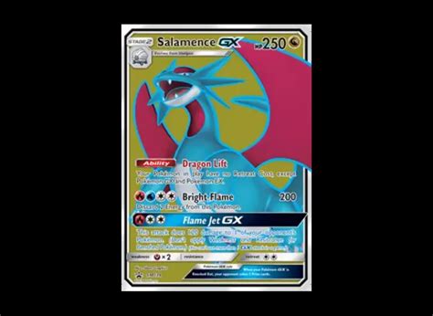 Salamence Gx P Sm139 Sun And Moon Promotional Card Snkrdunk