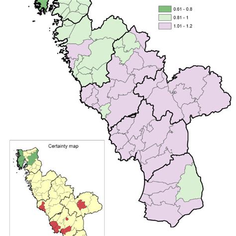 Geo Map Of Caries Risk In Adolescents Caries Risk Geo Map Of The
