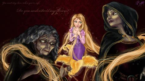 Mother Gothel Transformation By Mattesworks On Deviantart