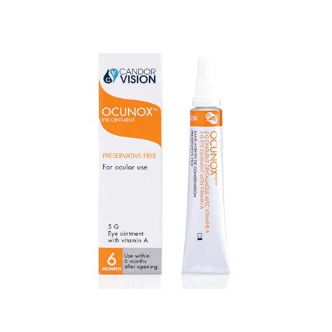 Ocunox Eye Ointment Komoka Eye Shop