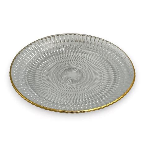 Discover Europe Made In Turkey Anya Glass Plate