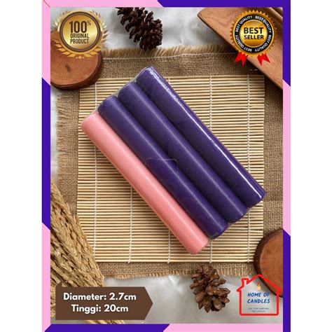 Jual Lilin Adven Lilin Advent Lilin Natal Lilin Ungu Pink Lilin