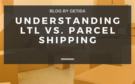 Freight Vs Parcel At Caitlyn Lavater Blog