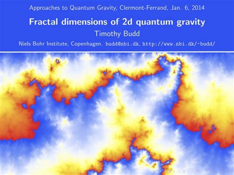 Fractal Dimensions Of 2d Quantum Gravity Pdf