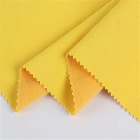 Polyester Spandex Fabric Bonded Polar Fleece Softshell Fabric