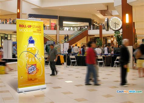 10 File Psd Standee Mockup 10 Roll Up Stand Mock Up