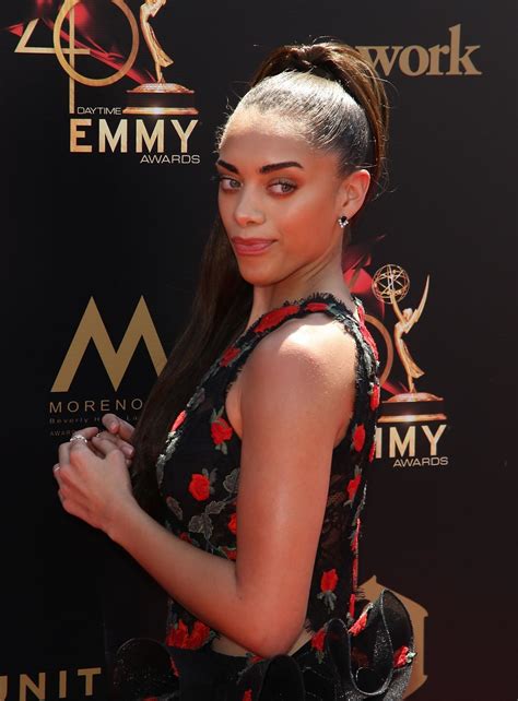 Kiara Barnes 2019 Daytime Emmy Awards In Pasadena • Celebmafia
