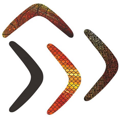 Scratch Art Boomerangs 30pcs Edu 21